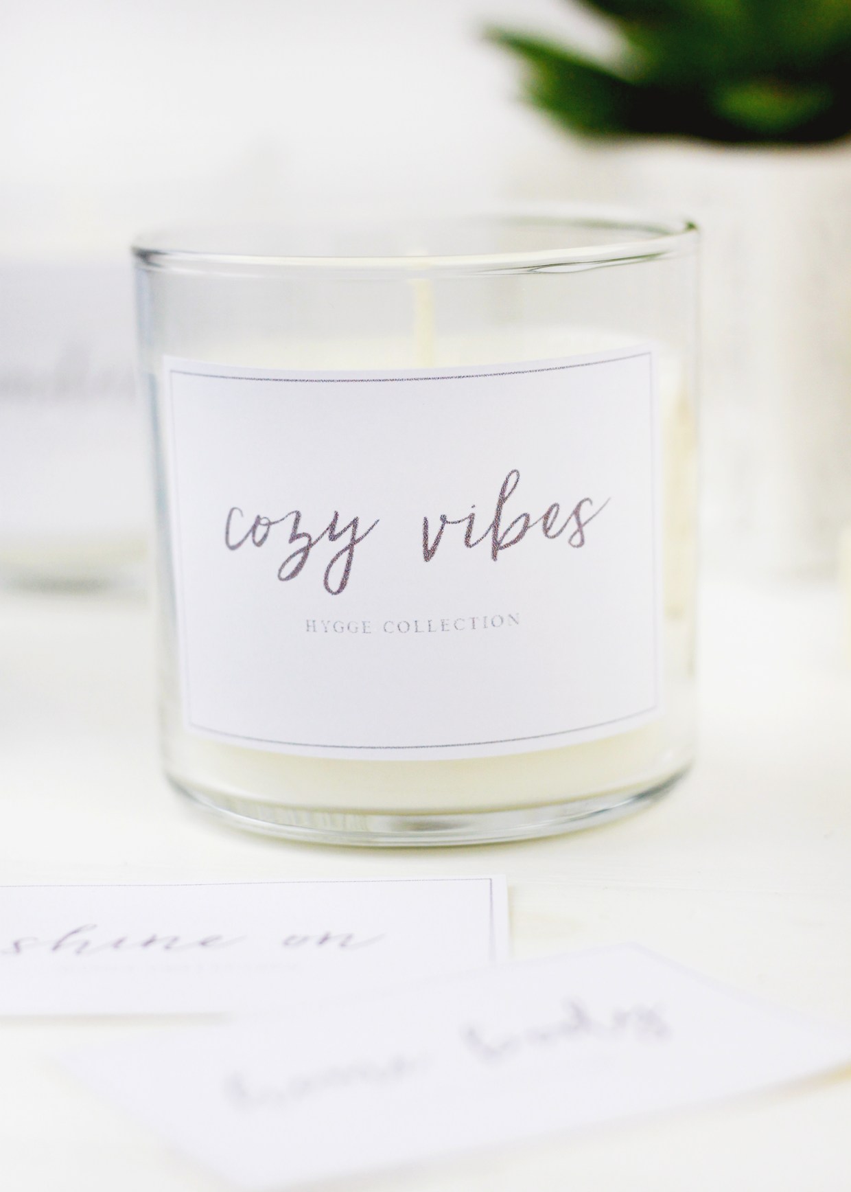 Free Printable Winter Candle Labels – Beauty and Blooms